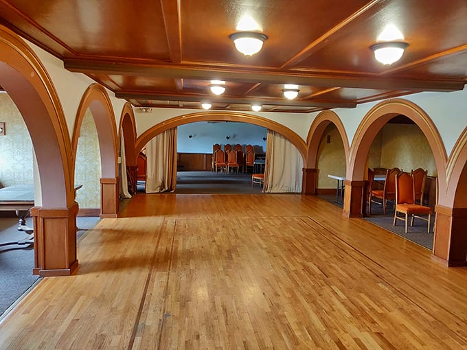 The ballroom's wooden floors have hosted countless celebrations, proving that castle life isn't all medieval &ndash; sometimes it's just magnificent.