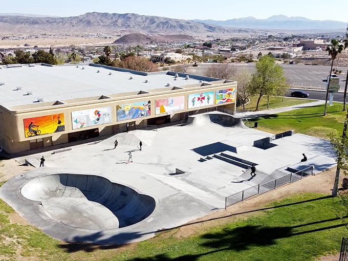 Barstow's skate park proves affordable living doesn't mean sacrificing recreation&mdash;where desert kids perfect kickflips against a backdrop of mountains instead of mortgage payments.
