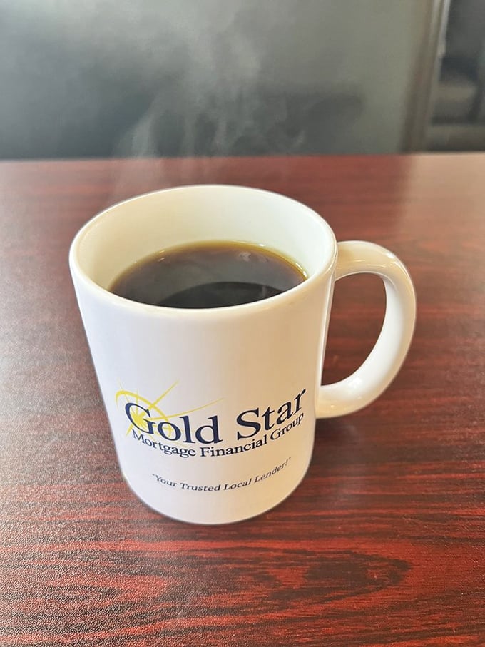 Sometimes the simplest pleasures are the best&mdash;a strong cup of diner coffee, the perfect companion to whatever deliciousness awaits.