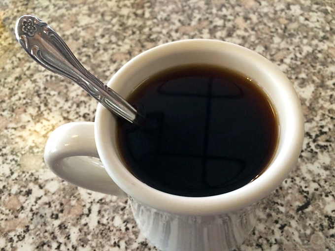 Coffee so honest it would return your wallet if you dropped it&mdash;served in the kind of mug that feels right in your hands.