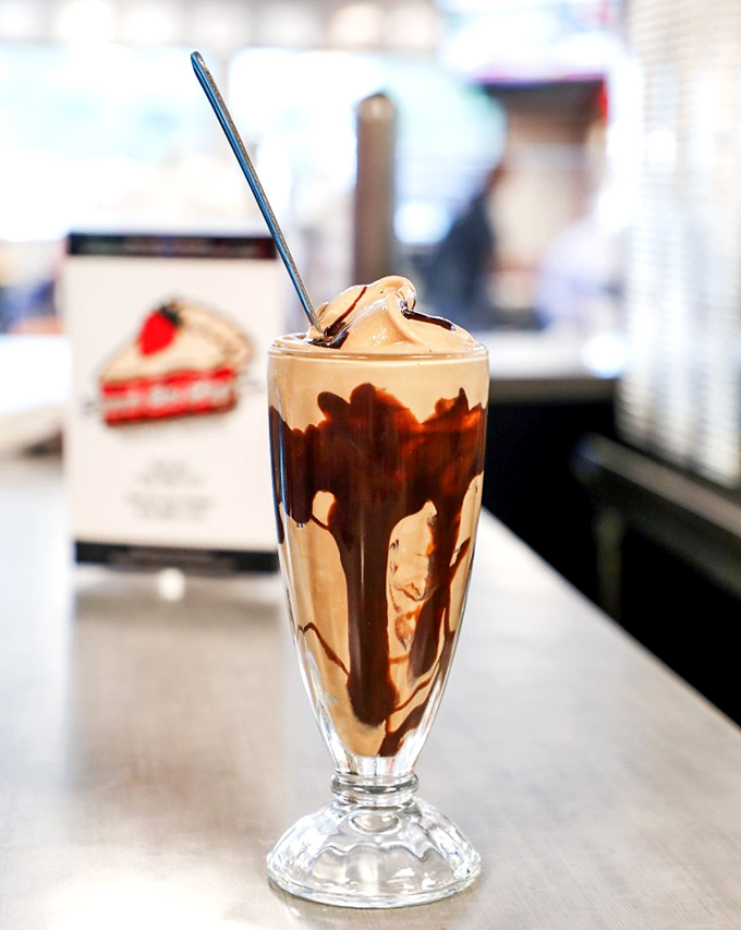 This chocolate milkshake isn't just Instagram-worthy &ndash; it's a drinkable dessert that makes you wonder why we ever invented straws too narrow for greatness. 