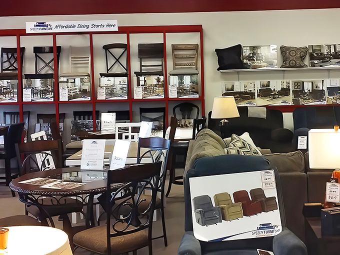 Dining sets that make you suddenly want to host dinner parties again, paired with accent pieces that won't require a second mortgage.