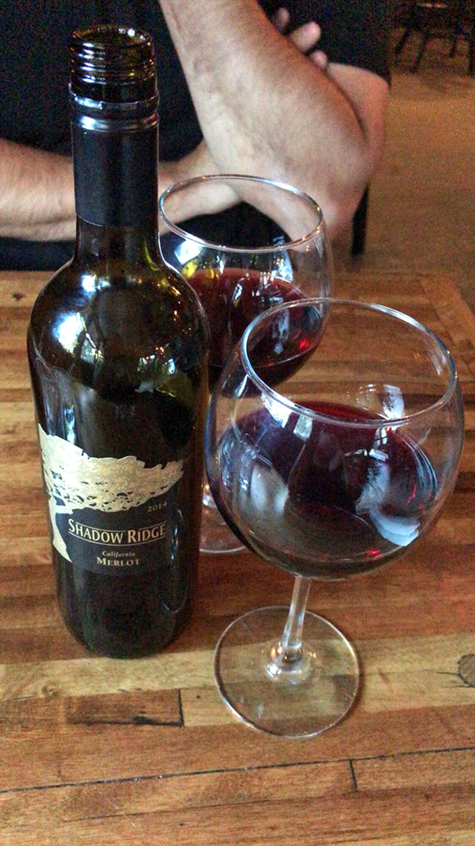 Wine: because sometimes water just doesn't understand what you and your steak are going through together.