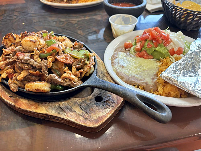 The sizzle announces their arrival before you see them&mdash;fajitas that perform a symphony of steam and spice tableside.