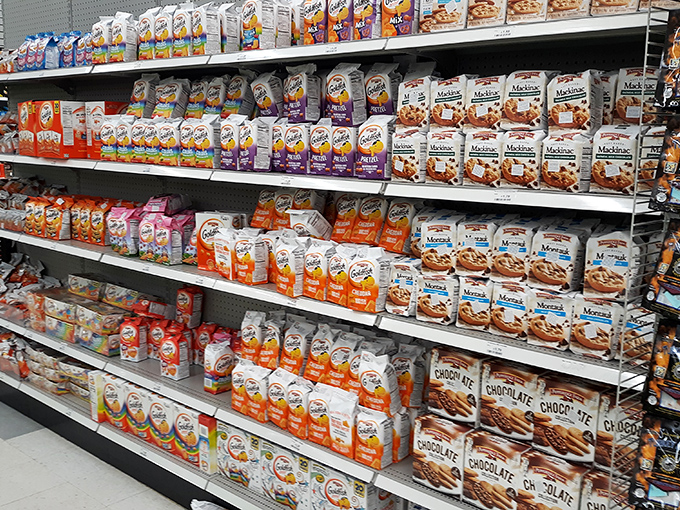 Goldfish crackers and Cheerios and Goldfish, oh my! The snack aisle is a carbohydrate carnival of name brands at neighborhood prices.