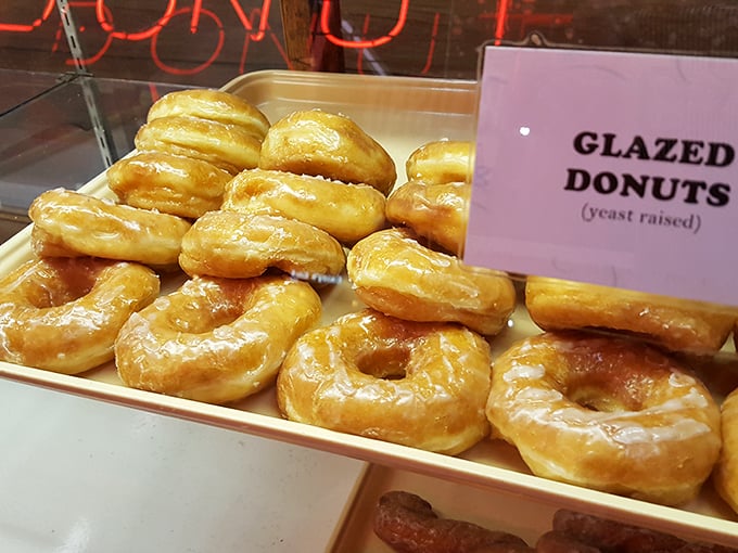 A tray of possibilities that makes choosing just one feel like Sophie's Choice: The Pastry Edition.