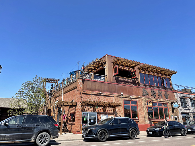 This brick building houses more than just a tavern—it's where locals and travelers exchange tales while Superior's waves provide the soundtrack.