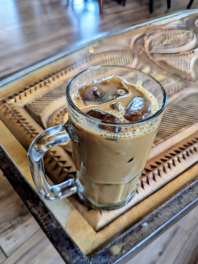 This iced coffee isn't just a beverage; it's Mississippi's answer to the summer heat&mdash;cool, collected, and ready for action.