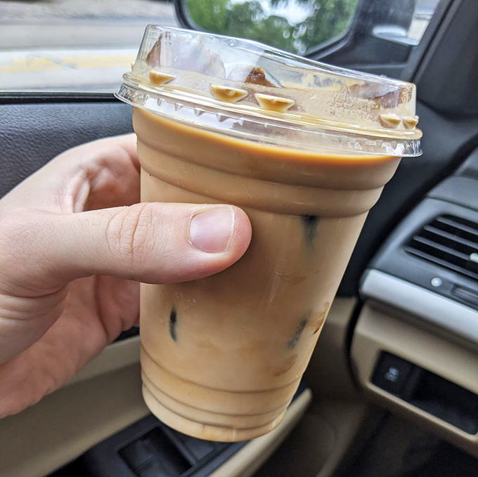 The iced latte that launches a thousand productive mornings&mdash;or at least makes you forget you need to be productive.