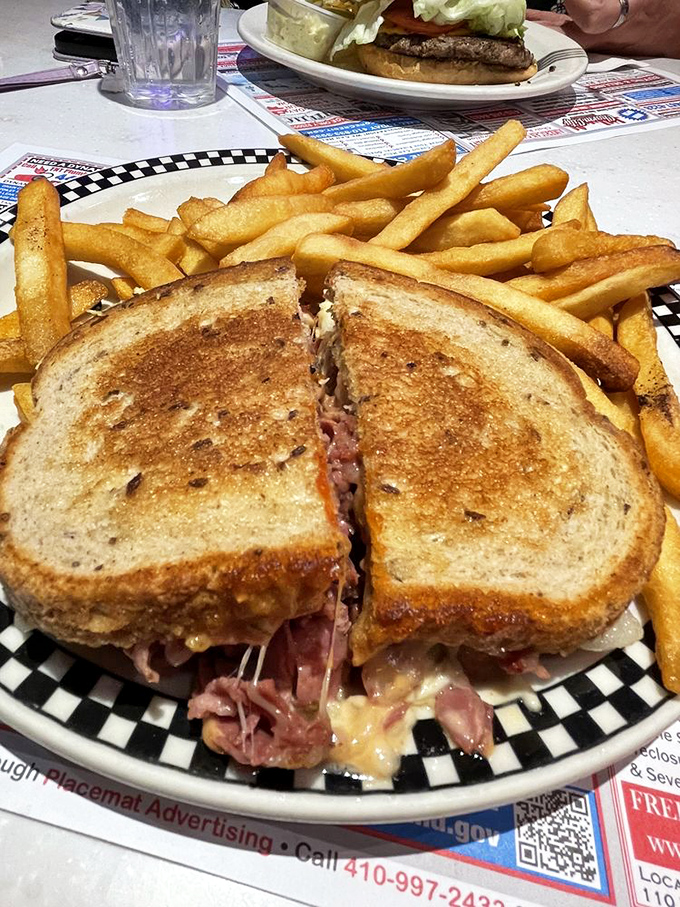 The Monte Carlo sandwich&mdash;where ham and cheese achieve their highest purpose. Perfectly grilled bread flanked by an honor guard of crispy fries.