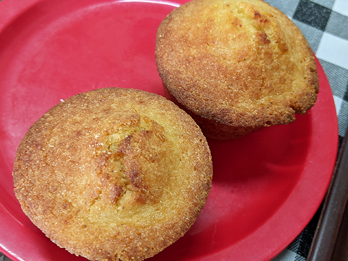 These cornbread muffins aren't just side dishes &ndash; they're buttery little time machines to your grandmother's kitchen, no matter whose grandmother she was.