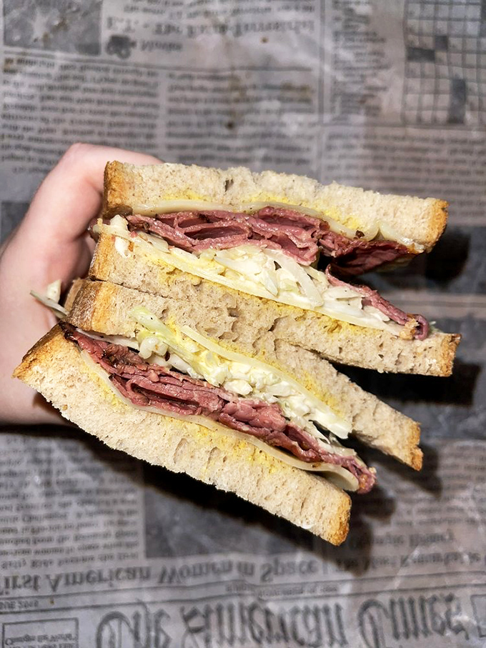 The classic German sandwich philosophy: quality bread, perfectly balanced fillings, no unnecessary frills&mdash;just pure, honest deliciousness between two slices.