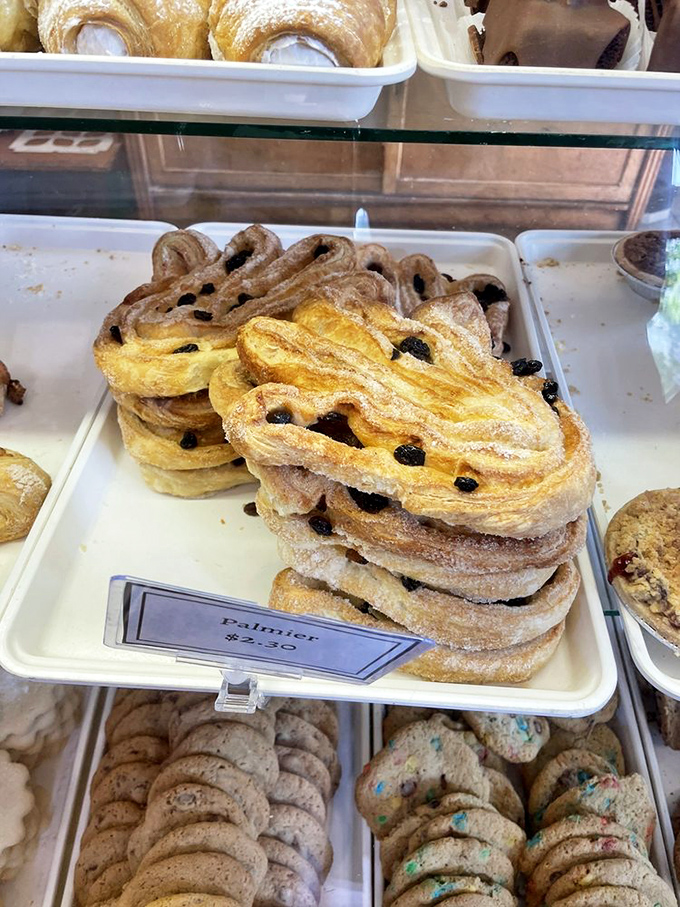 Palmiers stacked like delicate butterflies &ndash; caramelized sugar and puff pastry in perfect harmony. Resistance is futile.