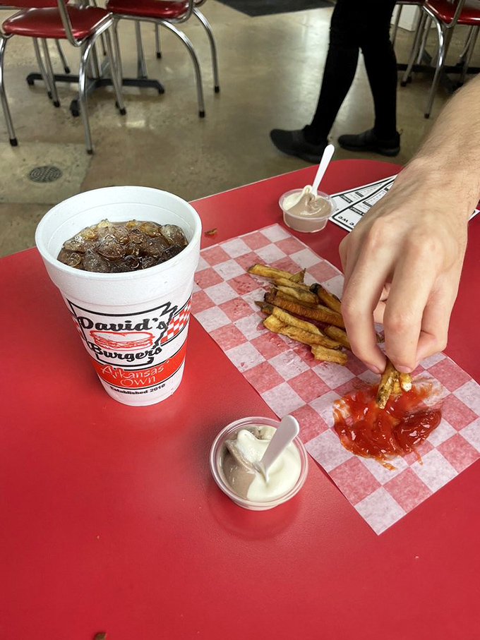 Root beer in a classic cup, hand-cut fries, and a side of something sweet&mdash;it's the holy trinity of American diner happiness.