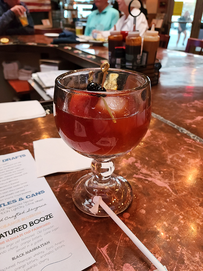 This isn't just a cocktail; it's liquid vacation. One sip of this sangria and suddenly you're on Spanish holiday, even in Delaware.