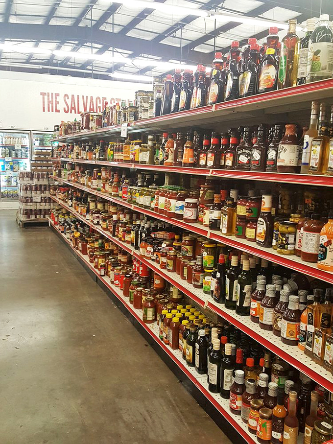 The condiment aisle rivals any gourmet pantry&mdash;sauces, oils, and vinegars that could elevate a humble Tuesday dinner to restaurant-worthy status.