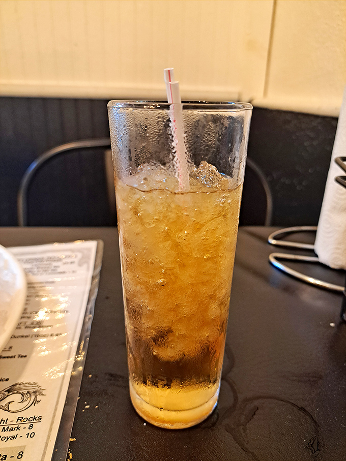 Sweet tea in West Virginia hits different&mdash;like liquid sunshine with enough ice to sink a small ship. The perfect companion to seafood's natural brininess.