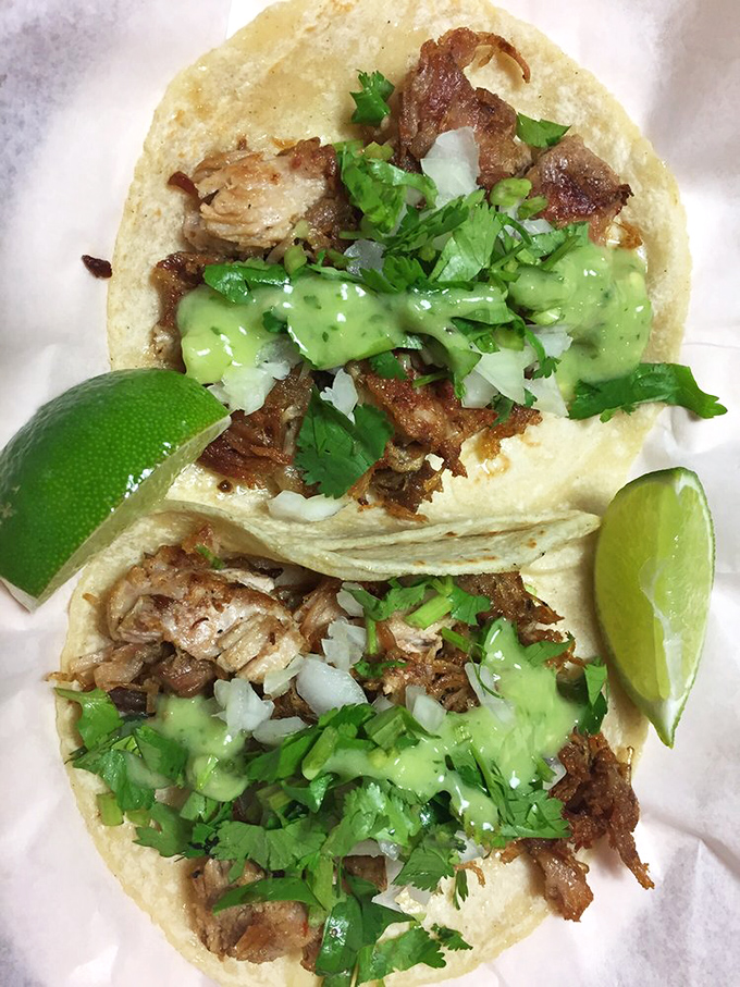 Chorizo tacos that deliver a spicy punch, proving that sometimes the simplest presentations showcase the most complex flavors.