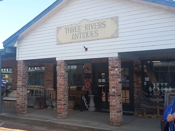 Three Rivers Antiques looks like the kind of place where your grandmother would find her missing china pattern and you'd discover vinyl records cooler than anything on Spotify.
