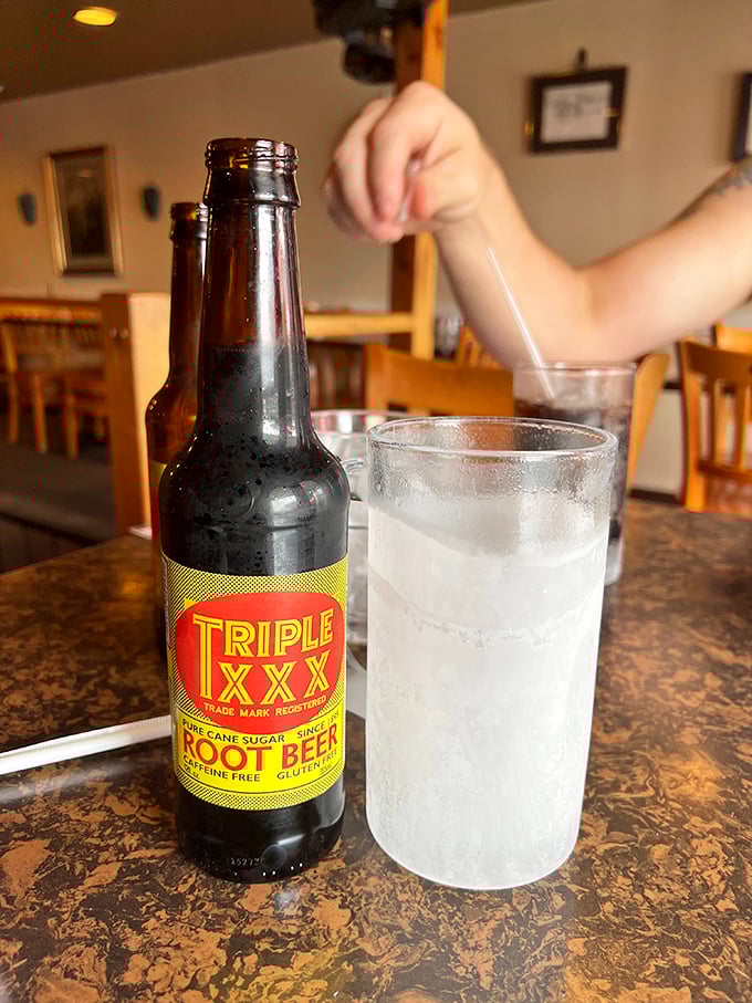 Even the root beer gets special treatment here&mdash;Triple XXX brings that old-school soda fountain magic that pairs surprisingly well with Mediterranean flavors.