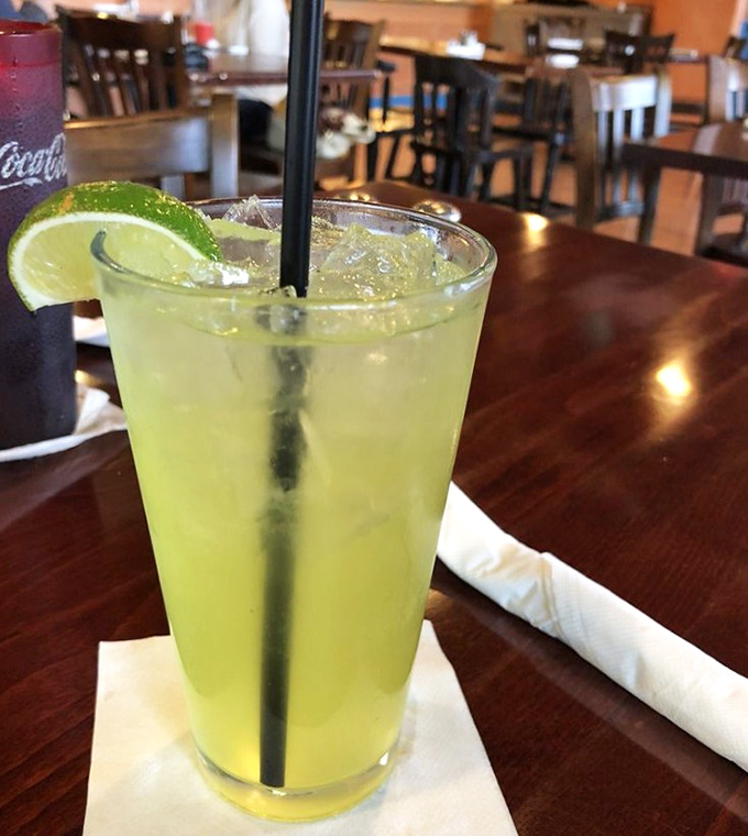 A margarita sans tequila still sparkles with promise&mdash;bright, tart, and the perfect companion for your Mexican feast.