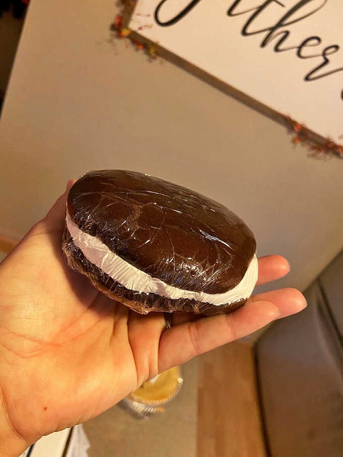 This whoopie pie isn't just dessert&mdash;it's a chocolate-cream sandwich that makes Oreos look like they're not even trying.