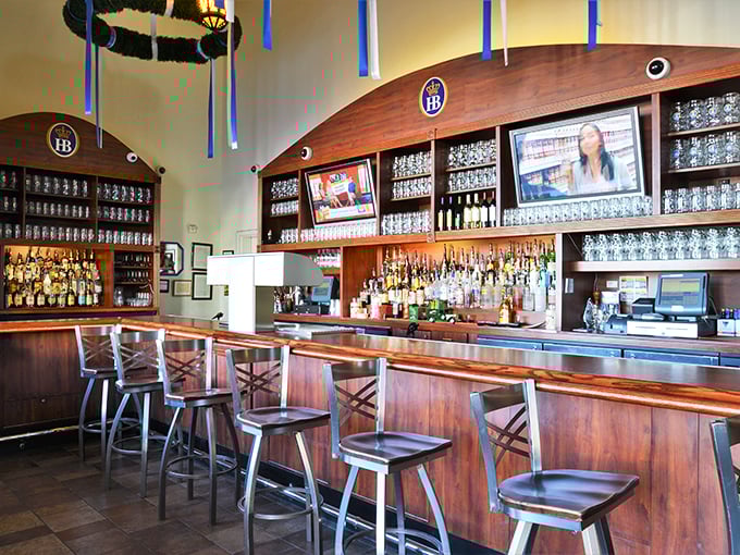 The bar at Hofbr&auml;uhaus doesn't just serve drinks&mdash;it serves liquid history in glasses big enough to require a permission slip.