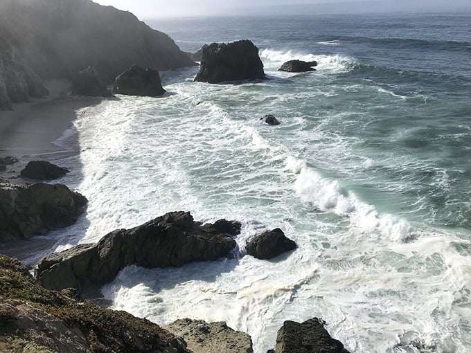 Rocky shores that have been perfecting their rugged good looks for millennia. Mother Nature's sculptural masterpiece that puts modern art to shame.