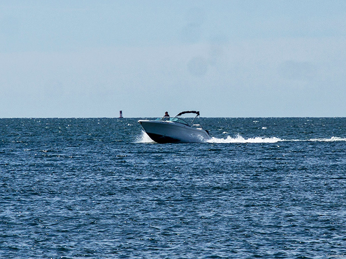 Boats slice through Fishers Island Sound, where weekend captains and commercial fishermen share the same pristine waters.