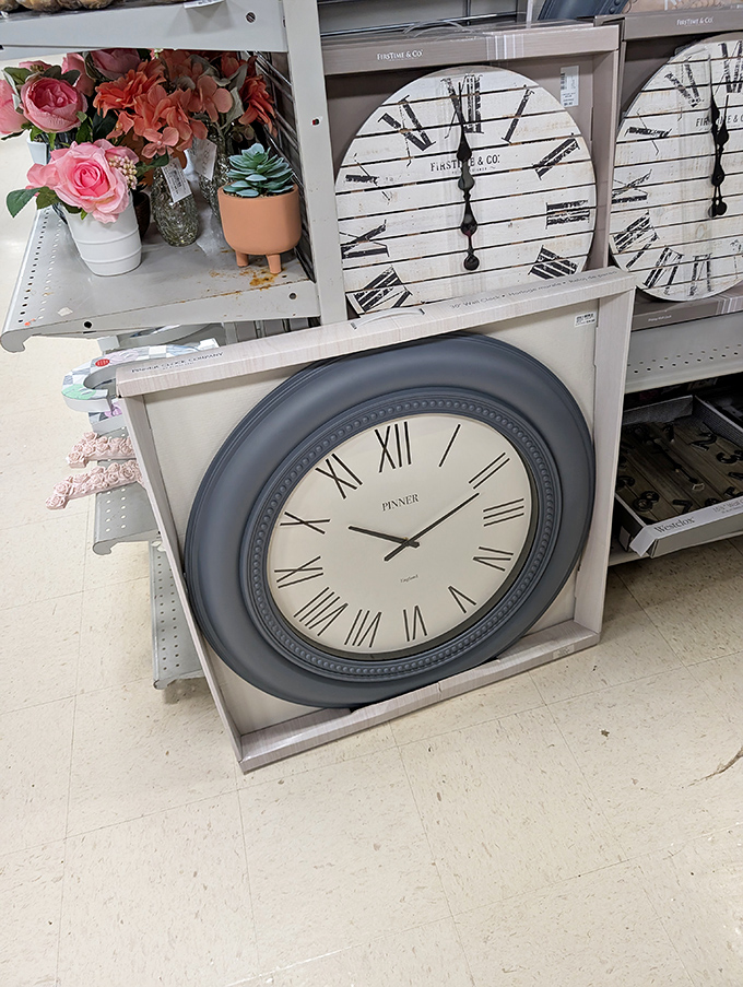 Time stands still when you're finding the perfect clock at these prices. Roman numerals never looked so appealingly affordable.