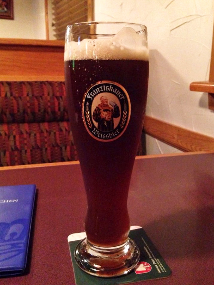 This isn't just beer; it's liquid German heritage in a glass tall enough to require its own zip code.