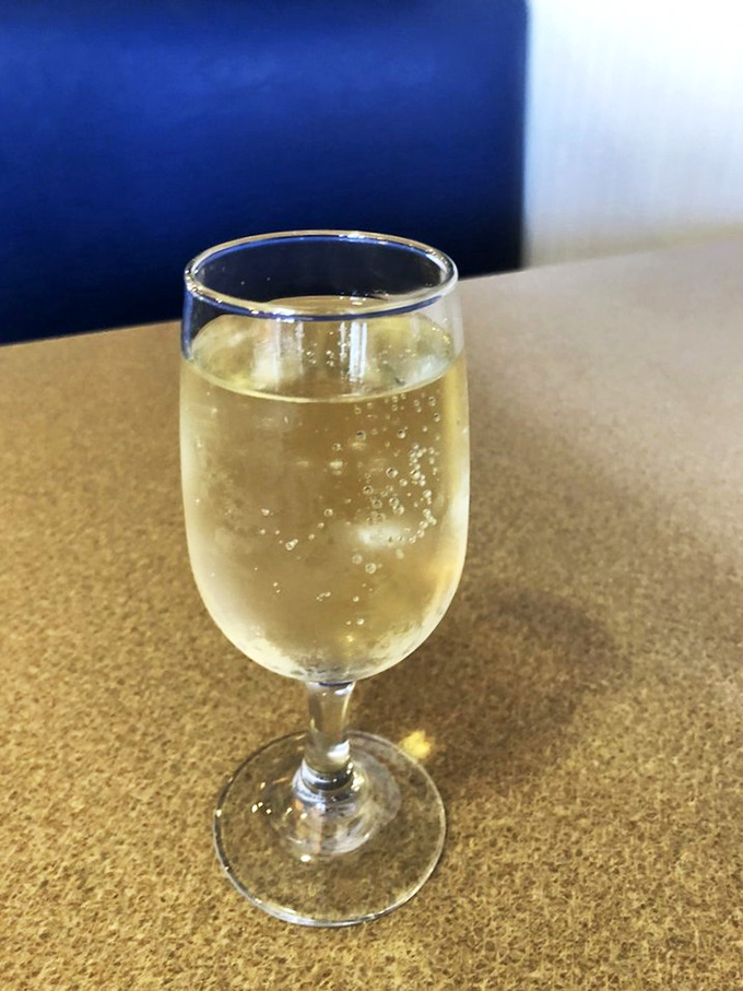 A glass of wine with ocean views&mdash;because sometimes adulting has its privileges. Pairs beautifully with chowder and sunset-watching.