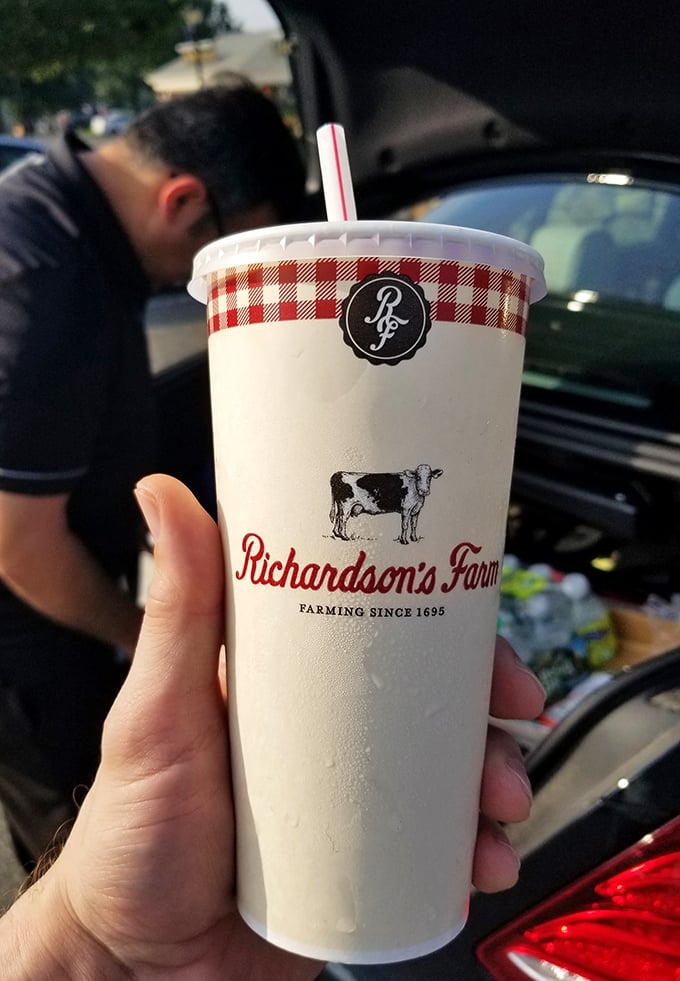 The classic Richardson's cup proudly declares "Farming Since 1695," reminding us that good things come to those who wait&mdash;for 327 years, apparently.