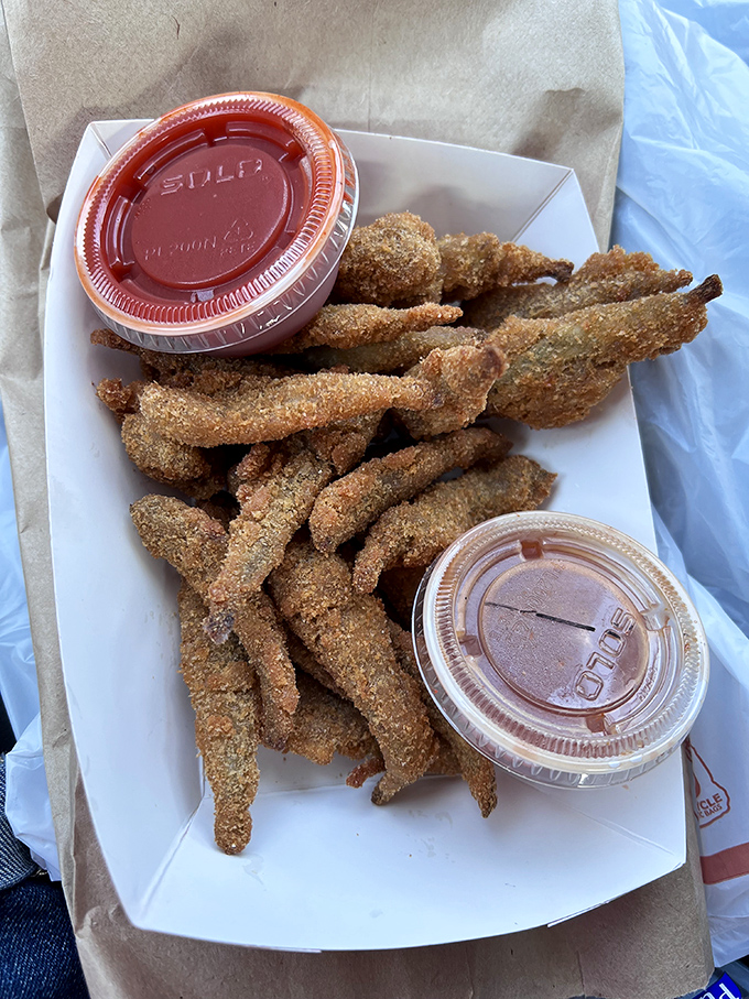 These aren't just fried smelts&mdash;they're crispy little time machines that transport Chicagoans back to childhood lake trips and family fish fries.