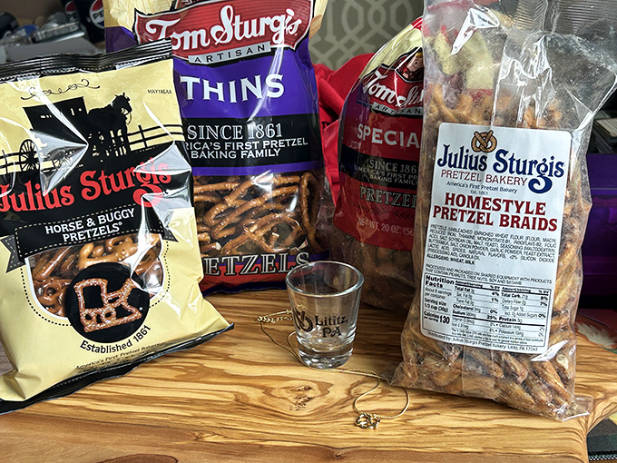 A treasure trove of packaged delights – from Horse & Buggy Pretzels to Homestyle Braids – proves that pretzel innovation knows no bounds.