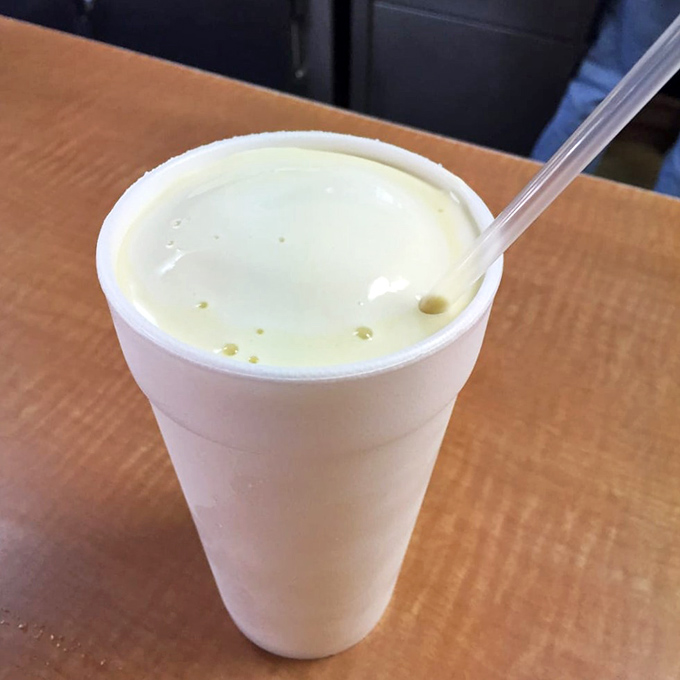 This vanilla shake isn't just thick&mdash;it's contemplating a career change to become concrete. Your straw will get a workout worthy of an Olympic training montage.