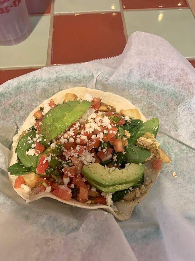 Simple yet spectacular&mdash;this taco proves that plant-based eating can be an indulgence rather than a sacrifice. Those lime wedges are calling your name.