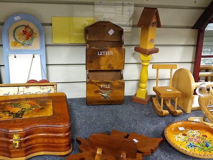 Wooden treasures with stories to tell&mdash;from letter holders to rocking chairs, these handcrafted pieces await their second chapter in your home.