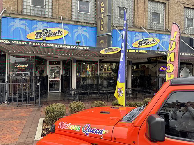 The Beach Tiki Bar brings palm trees and vacation vibes to downtown Greensburg – no sunscreen required!