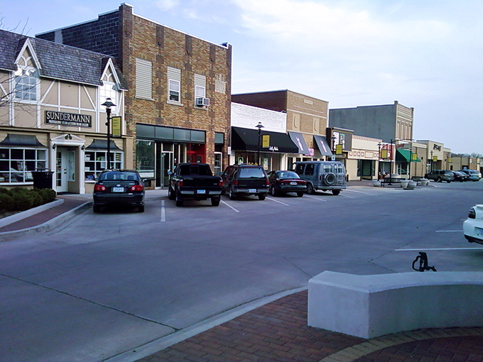 Carroll's downtown features well-maintained storefronts that have served generations of local families.