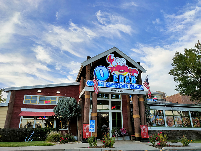 Those stunning turquoise doors at Country Bay Bistro open to reveal a seafood sanctuary that feels worlds away from downtown Boise.