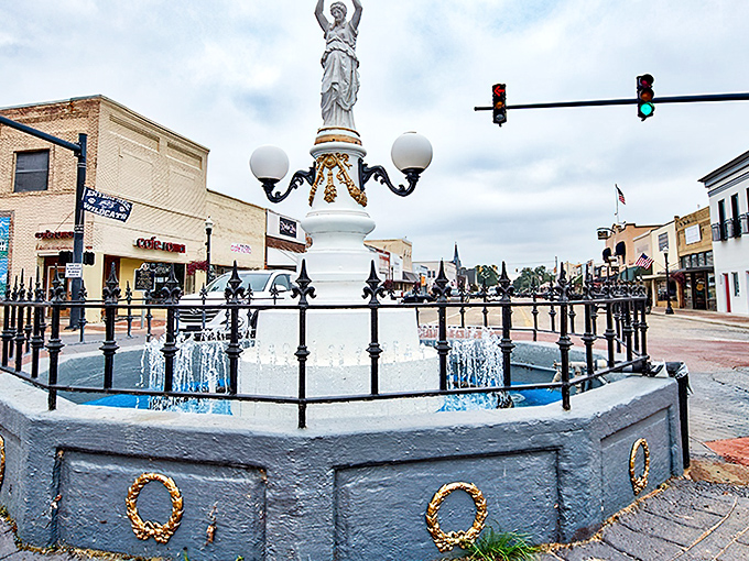 That fountain isn't just decorative&mdash;it's Gadsden's way of saying "we care about beauty" without breaking anyone's budget.