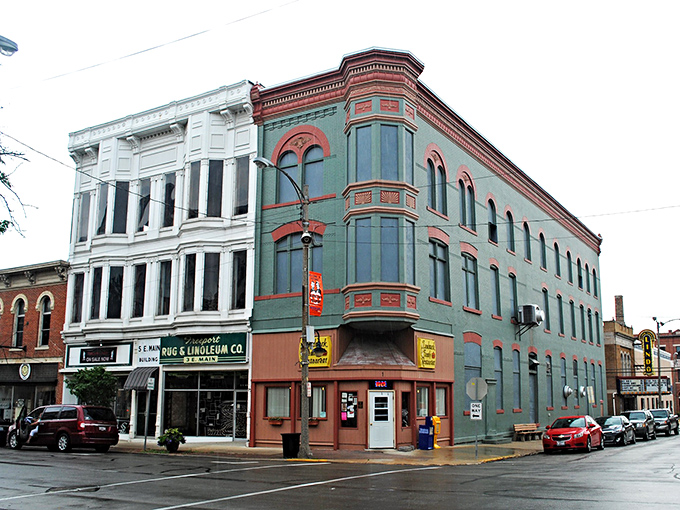 Freeport's historic square combines small-town warmth with architectural details that would make a big city jealous.