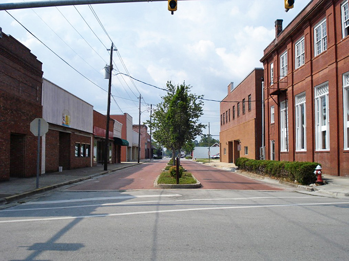 Jacksonville's downtown corridor invites leisurely exploration. Classic storefronts with modern purpose line the way.