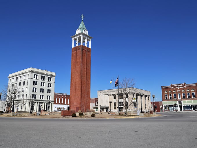 Marion's downtown might not be flashy, but neither is your Social Security statement after you've paid big-city prices elsewhere.