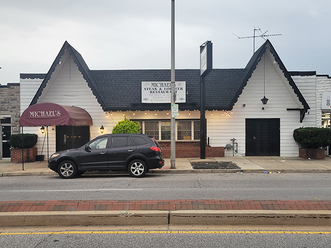 Michael's humble house-like exterior belies the steak greatness within. Unpretentious on the outside, unforgettable on the plate.