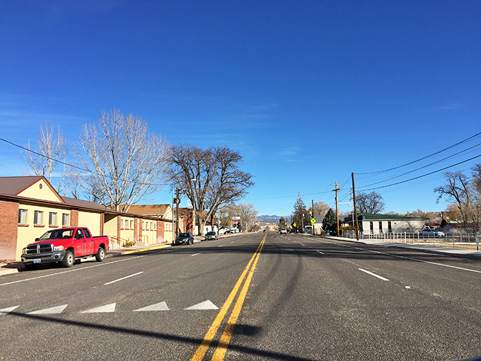 Panaca's welcome sign greets visitors to Nevada's oldest settlement, where neighbors still borrow cups of sugar.