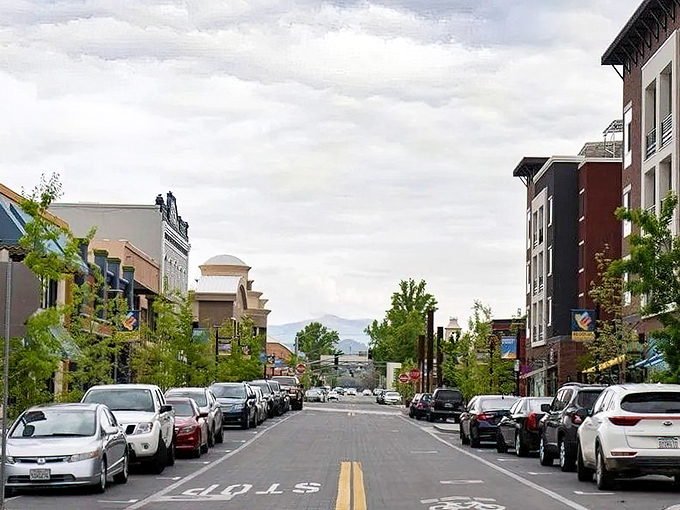 Redding's modern downtown buildings reflect a forward-thinking city where your retirement budget isn't consumed by basic living expenses.