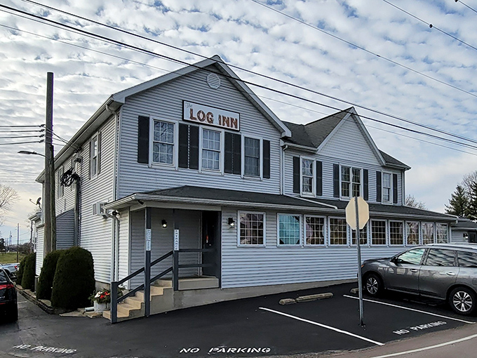 The Log Inn doesn't need fancy frills &ndash; just like the perfect steak doesn't need fancy sauce. Simple, historic, delicious.
