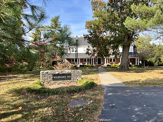 The Woodford Inn welcomes weary travelers with classic Southern hospitality and a front porch that practically begs for evening conversations.